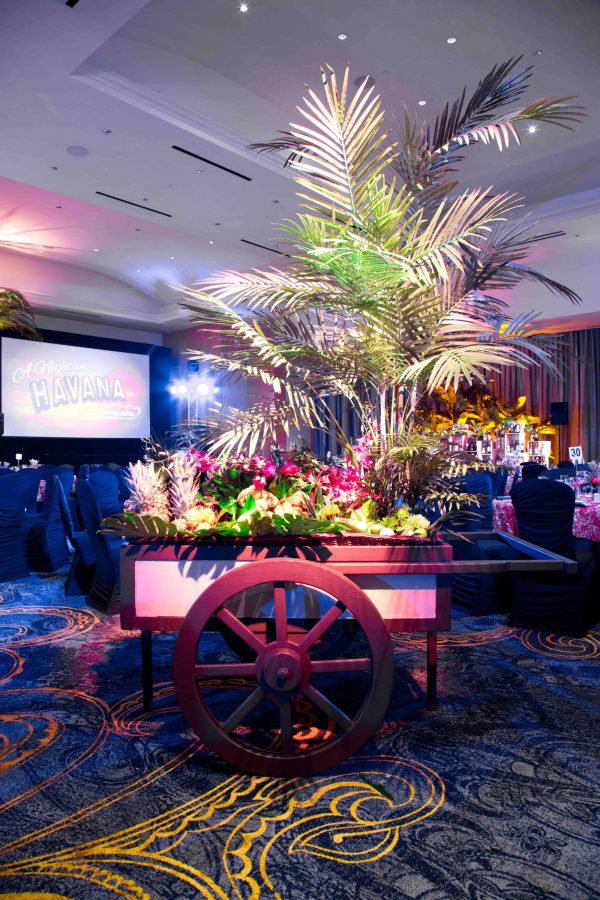 Tropical Buffet Decor // Vancouver Corporate Event Design - Greenscape ...
