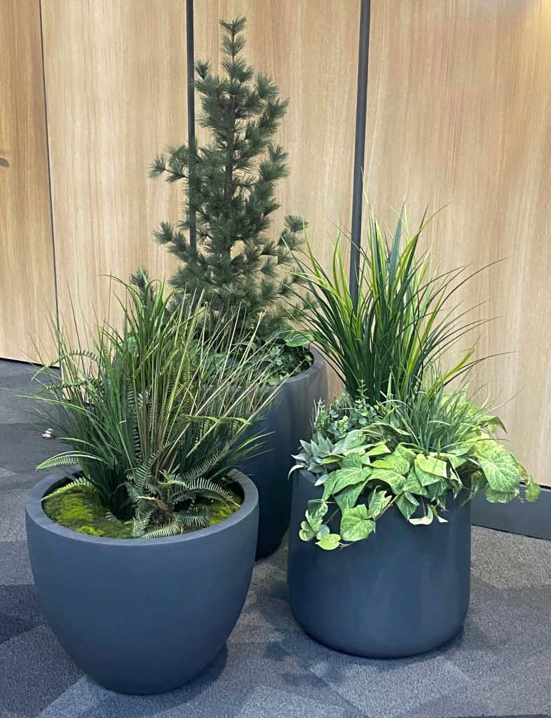 Artificial Mixed Greenery Planter - Prairie Theme - Greenscape Design ...